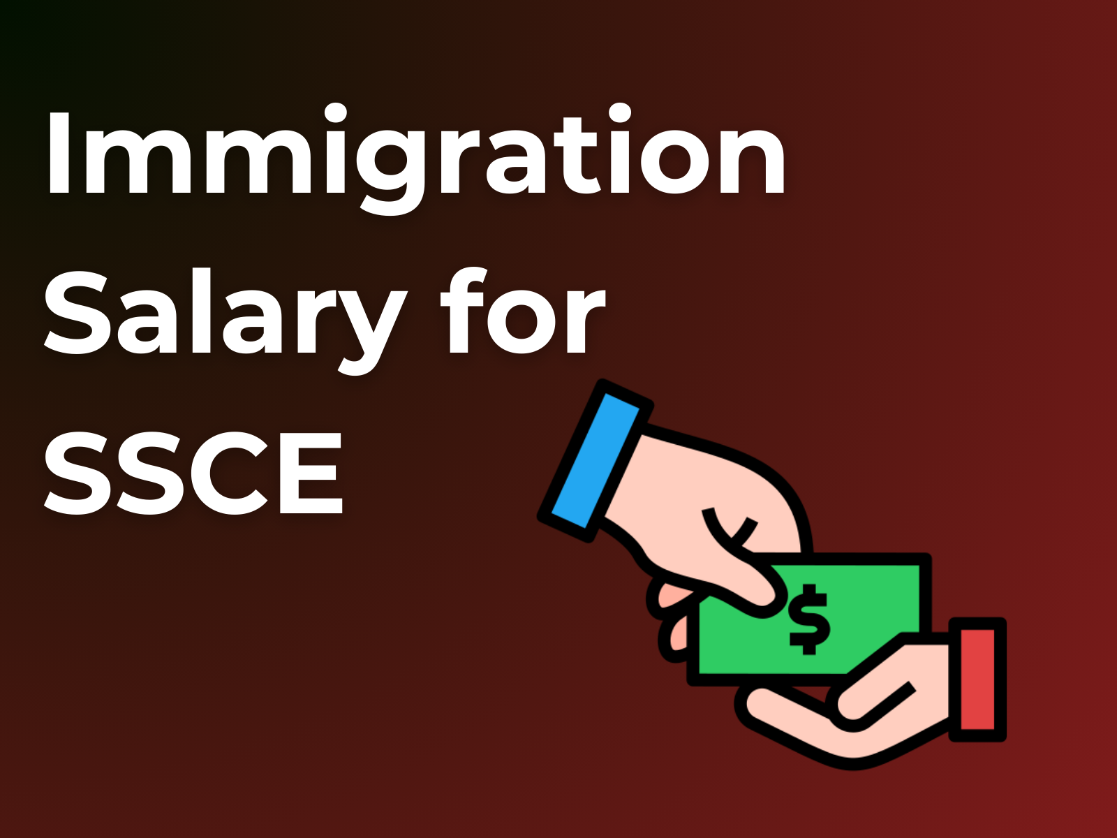 Immigration Salary For SSCE & Rank in 2025 | InquireSalary